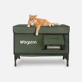 Wagstro Heated Outdoor Cat House ,Elevated Foam Shelter With Heating ...