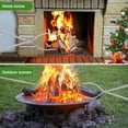 Fire Tongs Fire Pit Tongs Set, Stainless Steel Fireplace Tongs Log ...