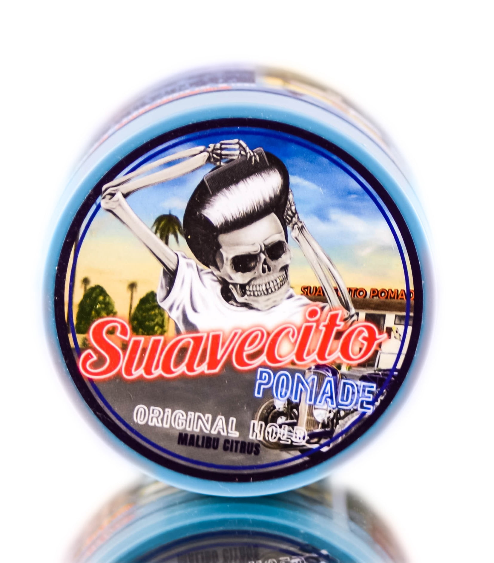 Pomada Suavecito Spring Original Hold Malibu Citrus con Peine de burlas ...