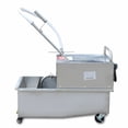 55L Fryer Oil Filter Cart Machine Commercial Kitchen Oil Filtration ...