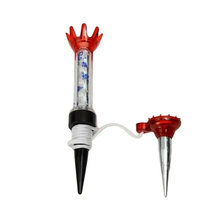 70mm Golf Tee Portable Reusable Professional 360 Degree Step Down Ball ...