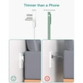 2 Pack 5ft Power Strip, 12 Outlets, Flat Plug, Wall Mount - Walmart.com