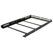 StarTech 2U Fixed 19" Adjustable Depth Universal Server Rack Rails ...