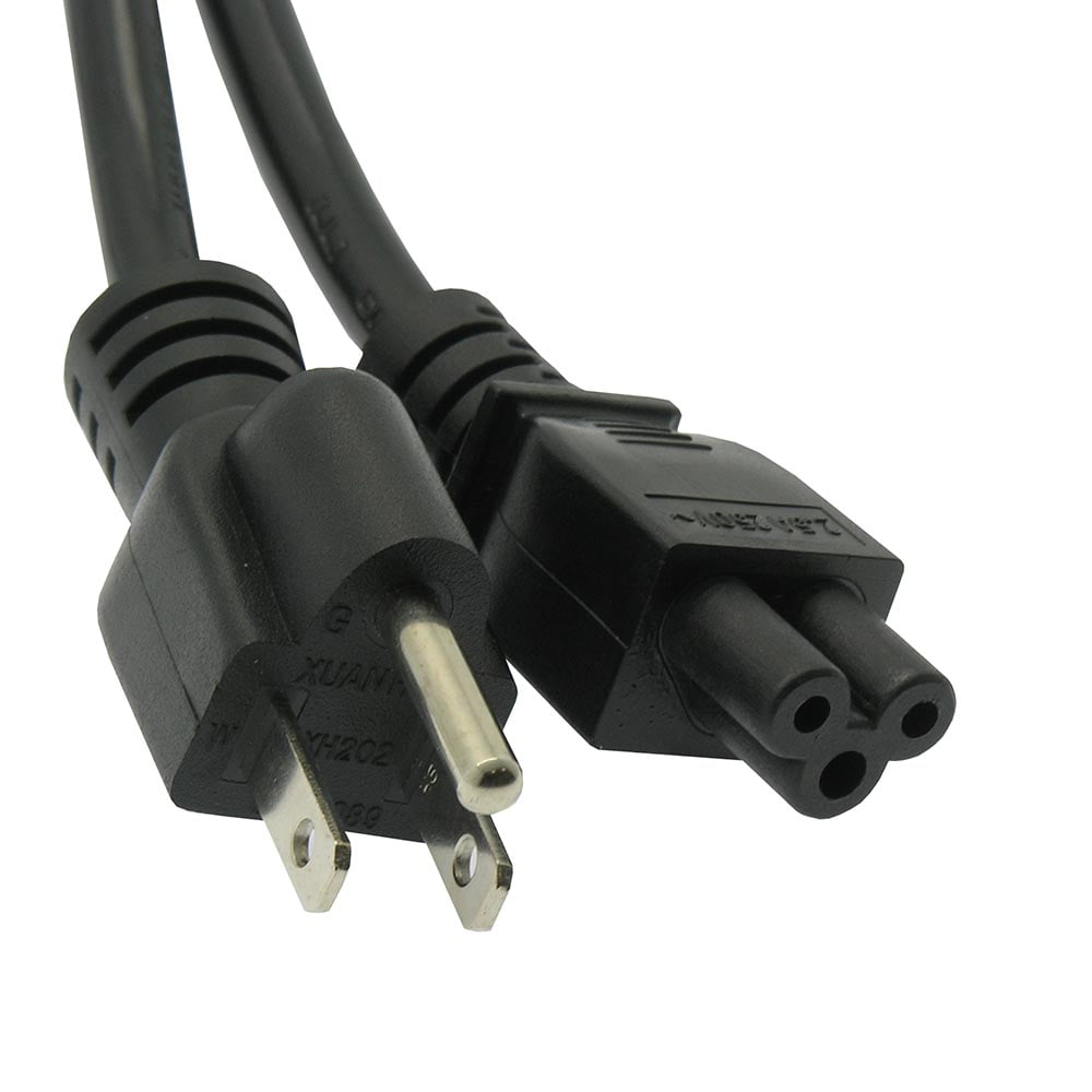 ACCL 3Ft 3-Prong Notebook Power Cord Black, SJT 18/3, 1 Pack - Walmart.com