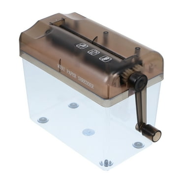Collections Etc Portable Personal Manual Paper Desktop Shredder ...