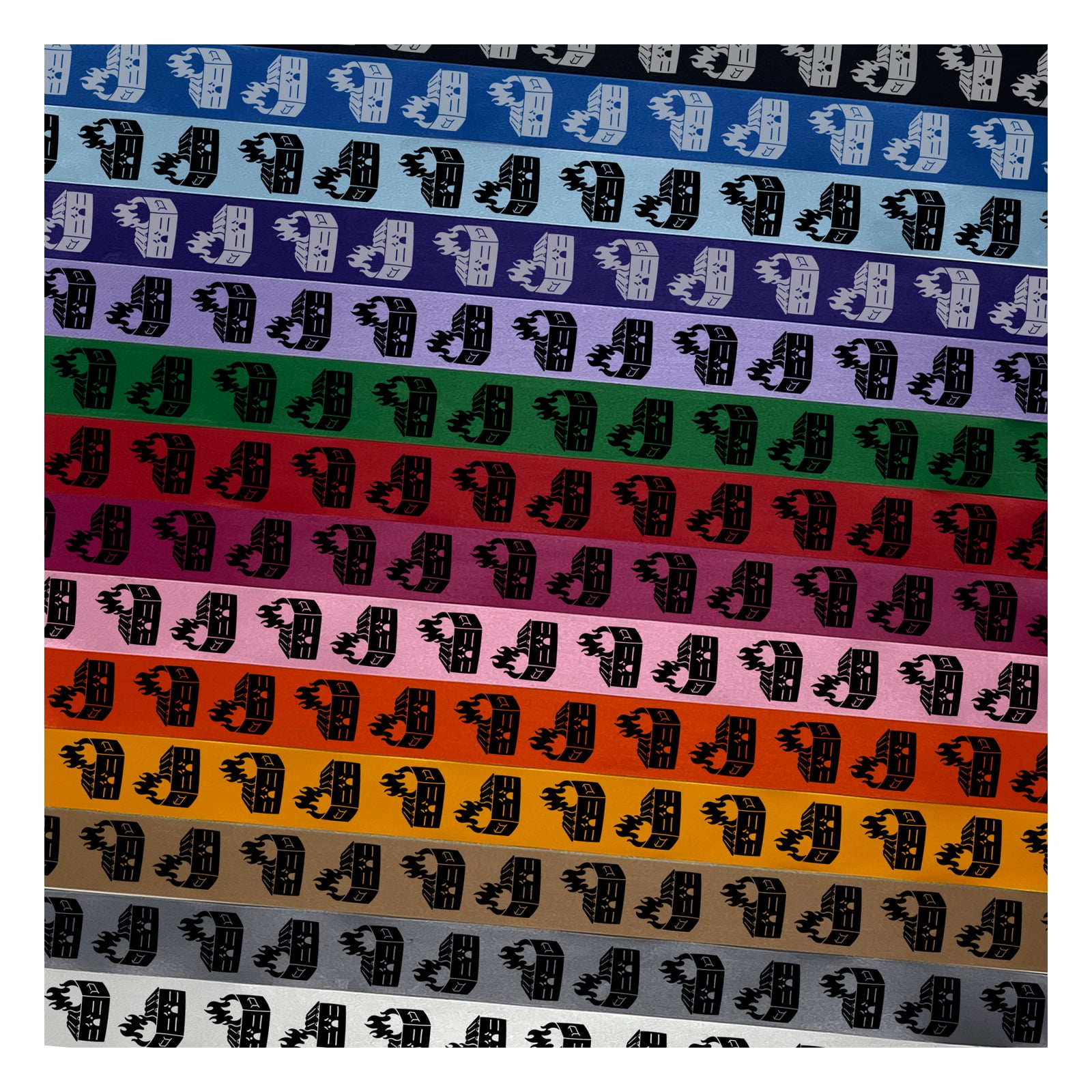 Sad Dumpster Fire Satin Ribbon for Gift Wrapping Bows Craft DIY ...