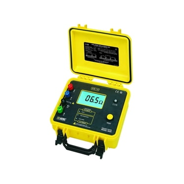 Megger Megohmmeter, 50 to 1000V DC, Backlit LCD MIT430/2 - Walmart.com