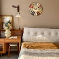 Farmhouse Wall Clock 12 Inch Colourful Wall Clocks Battery Operated ...
