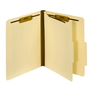 Smead 14000 Manila Classification Folders With 2/5 Right Tab, Letter ...