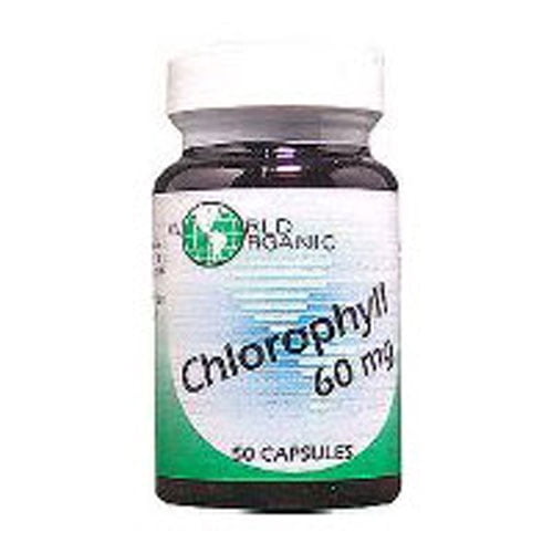 Supplement World Organics Chlorophyll 100 cápsulas (paquete de 6 ...