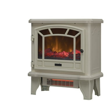 Duraflame 3D Black Infrared Electric Fireplace Stove with Remote ...