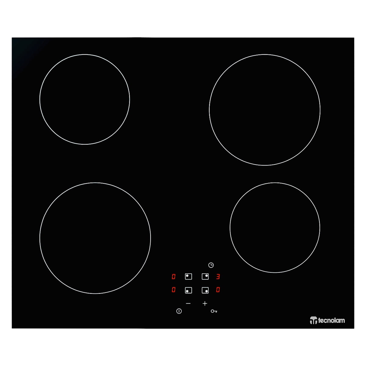 Parrilla Vitrocerámica TECNOLAM TPE60.NE 60CM Negro | Walmart en línea