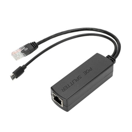 POE Adapter Splitter, Ethernet USB Connector ABS POE Adapter For ...