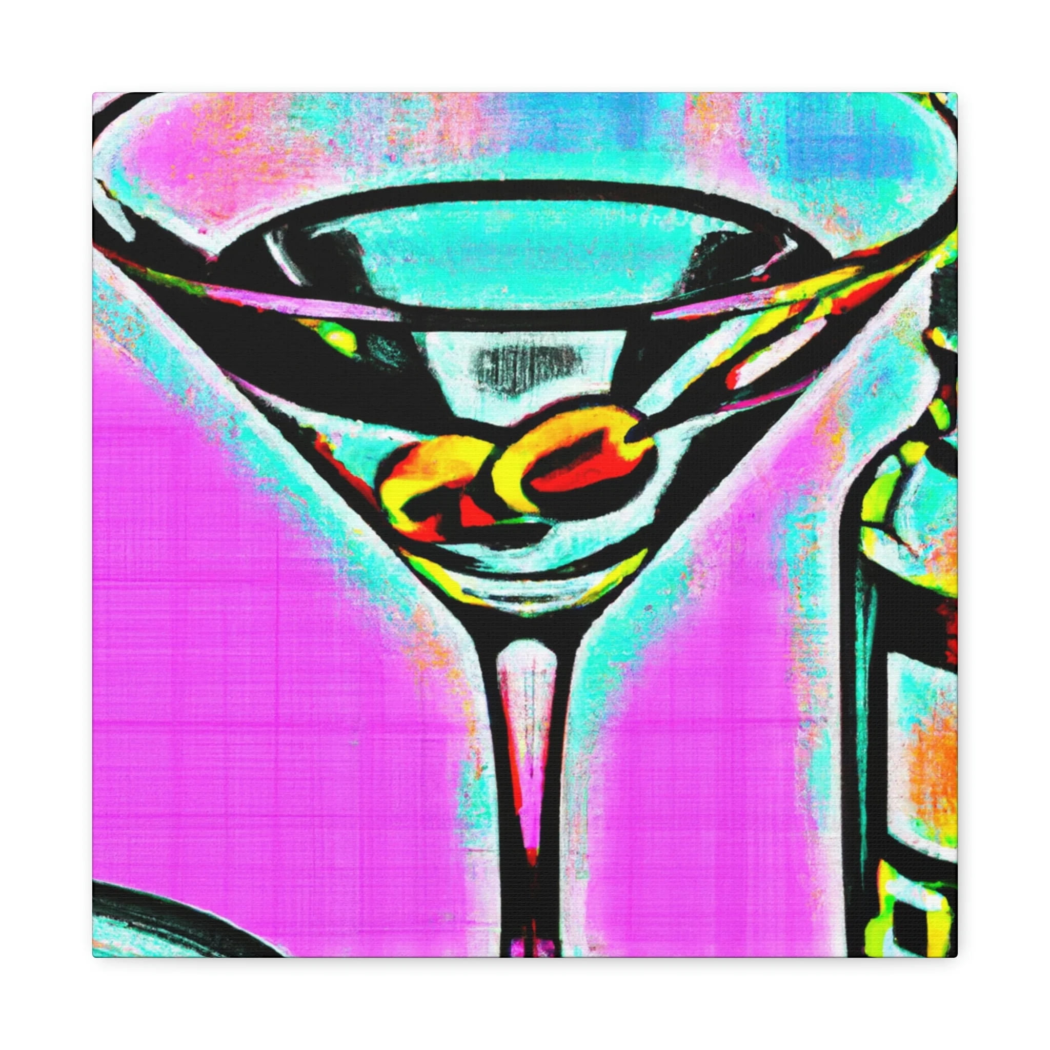 Martini Pop Daiquiri - Canvas - Walmart.com
