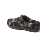 Dearfoams Men's Cozy Comfort Fuzzy Clog Slippers with Flannel Lining ...