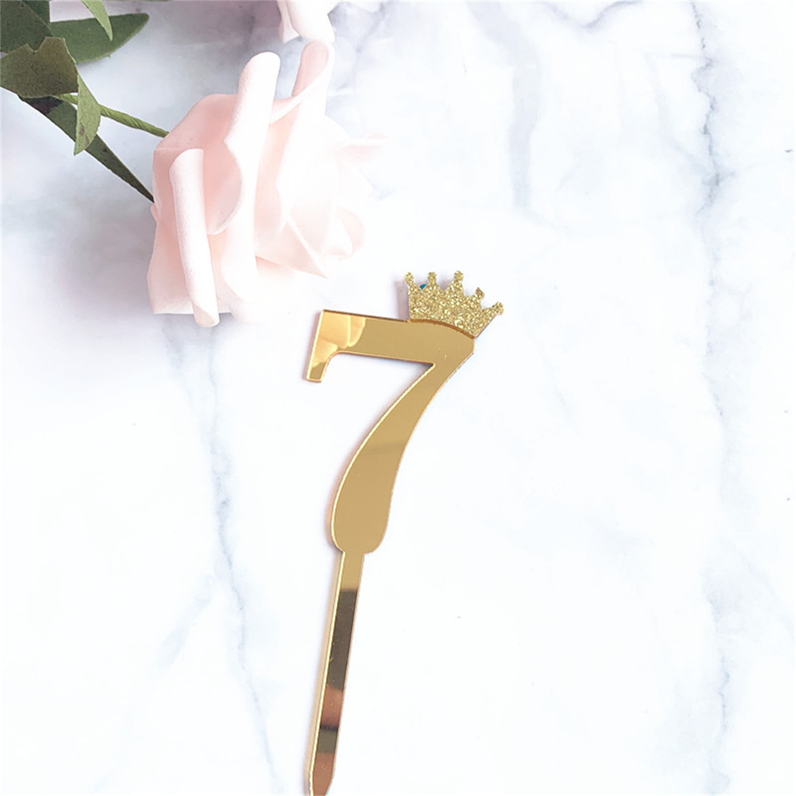 Hadanceo Cake Topper Wide Application Sparkling Anniversary Party ...