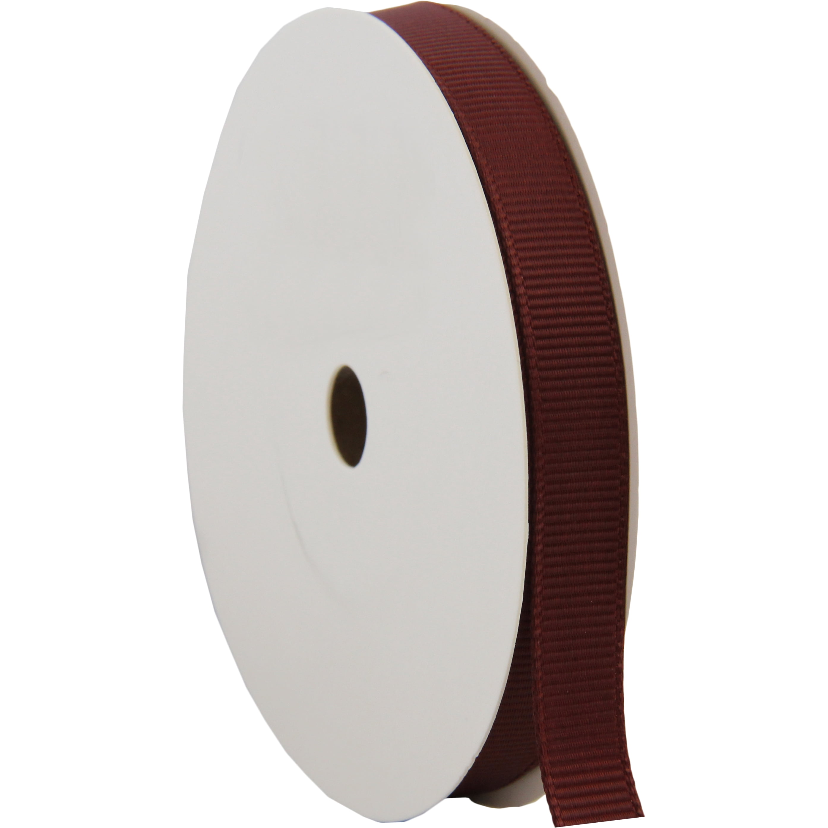 Threadart Grosgrain Ribbon Rolls - 3/8" width - Chocolate - 10 yd rolls ...