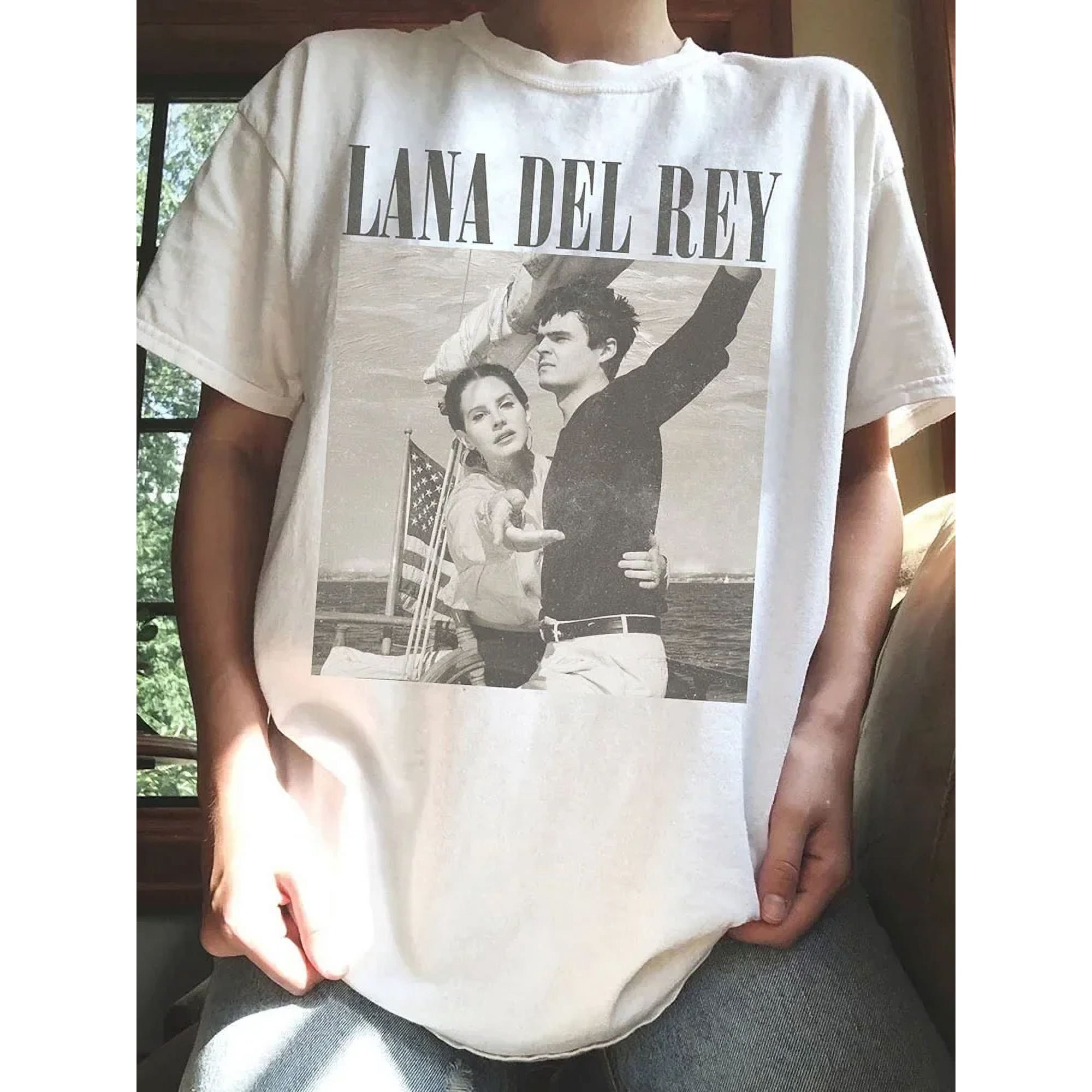Click here for Unbranded Summer T-Shirt Oversize Unisex Lana Del... prices