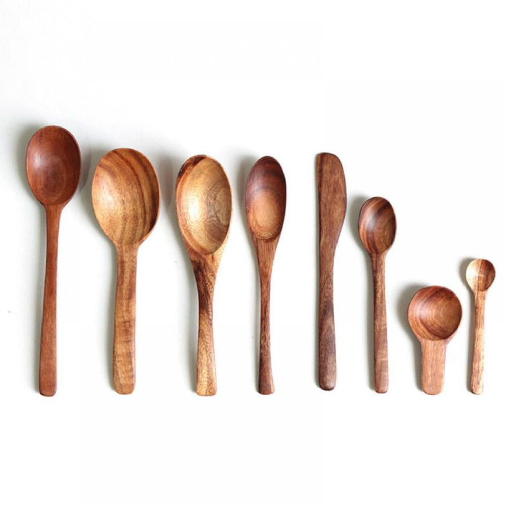 Teak Unpainted Soup Spoon Jam Knife Tableware - Walmart.com