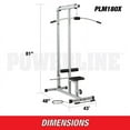 Powerline by Body-Solid PLM180X Lat Pulldown and Low Row Machine - Walmart.com