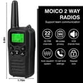 Long Range Walkie Talkies for Adults with 22 FRS Channels, Family ...