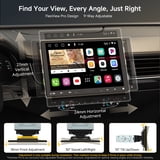 ATOTO Single DIN &Double DIN Car Stereo 10.1in Floating Screen Wireless ...