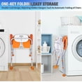 Ailongcity Shower Chair with Arms and Back, Folding Adjustable Chair ...