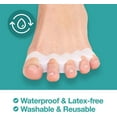 Silicone Toe Spacers for Correct Toe Alignment, Bunion and Hammertoe ...