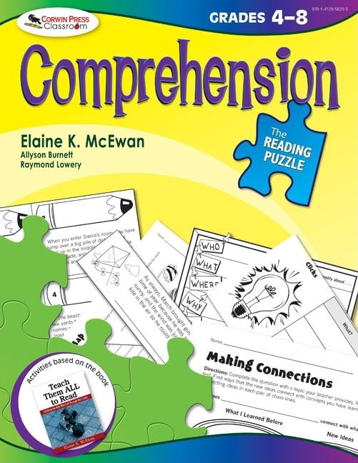 Reading Puzzle: The Reading Puzzle: Comprehension, Grades 4-8 ...
