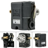 Heavy Duty Air Pressure Switch Sunny H4, 4 port, 140-175 PSI, 25 Amp ...