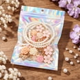 50 Pack Holographic Transparent Resealable Bags, Tear Resistant Odor ...