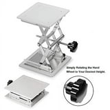 StonyLab Lab Scissors Jack, 8 x 8 '' Stainless Steel Laboratory Lift ...