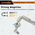 Tonsiki 2pcs Offset Screwdriver Set, 90 Degree Screwdriver, Z-type ...