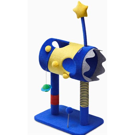 Creativity Cat Tree, Unique Small Rocket Shape Cat Furniture for Indoor ...