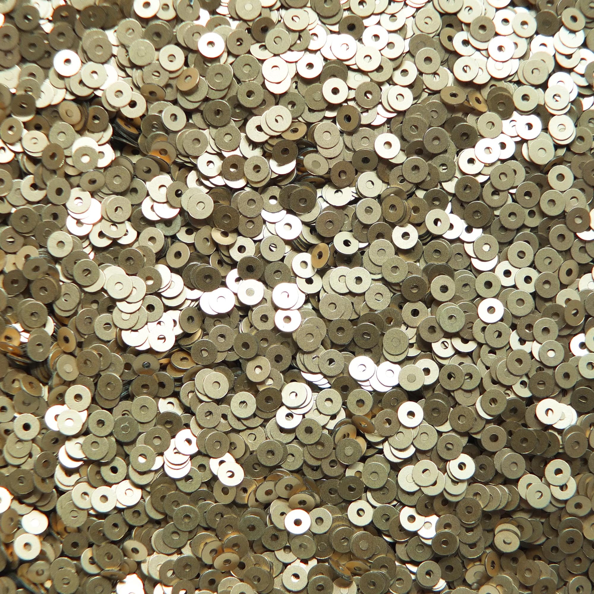 Gold Sequins 3mm Matte Silk Frost Made in USA - Walmart.com
