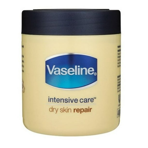 Vaseline Intensive Care Body Cream Jar Dry Skin Repair 400 Ml
