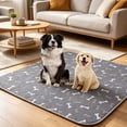 Eespoir Washable Dog Pee Pads, Cute Paw Print, Absorbent Puppy Training ...