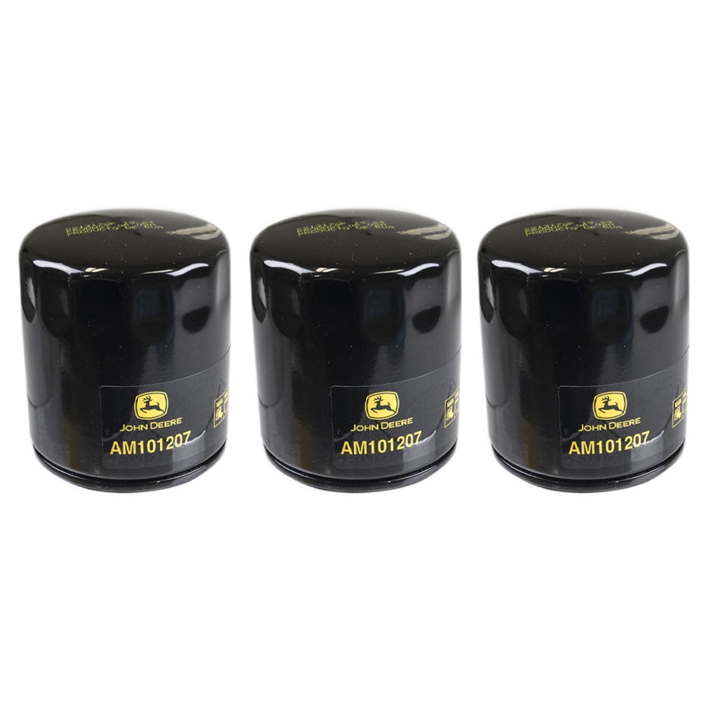 John Deere 3-PACK Original Equipment Oil Filter - AM101207 - Walmart.com