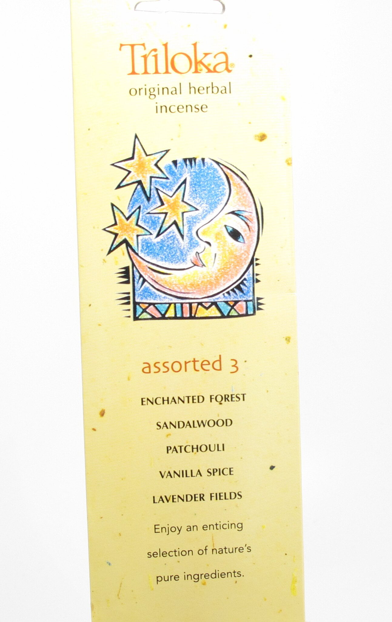 Triloka Herbal Incense Sticks, 10 sticks, Assorted Fragrances 3 ...