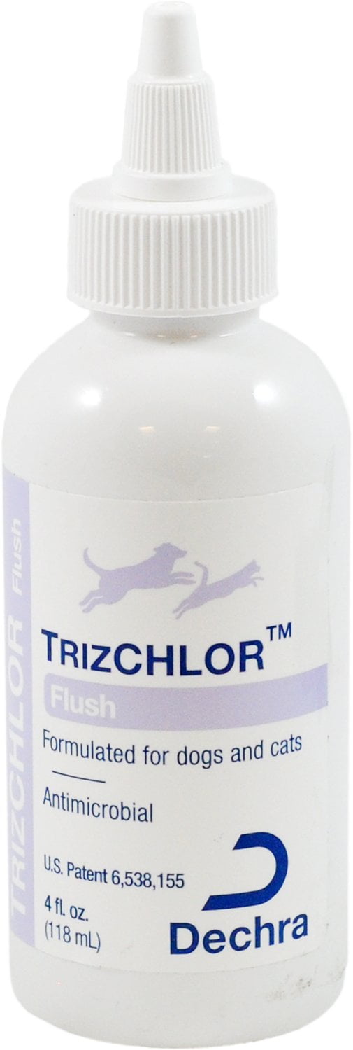 Dechra TrizCHLOR 4 Flush for Cats and Dogs 4 oz - Walmart.com