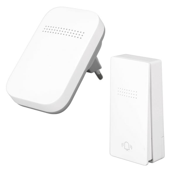 Indoor Doorbell Receiver,Self Powered Door Bell Wireless Doorbellwith ...
