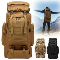 COOLTOP 80L Large Capacity Waterproof Hiking Backpack: Lightweight ...