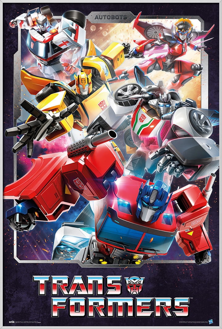 Transformers - Framed TV Poster (Autobots - Character Montage) (Size ...