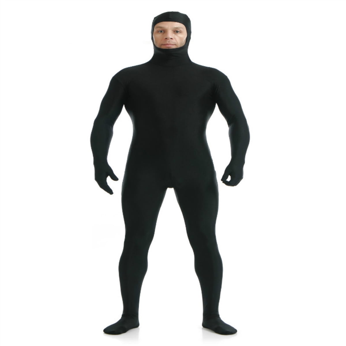Buy NUOLUX Halloween Cosplay Full Body Tight Costumes Funny Open Face ...