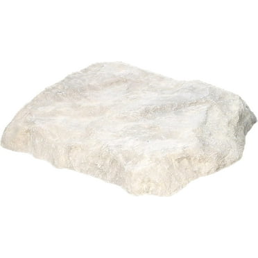 CrystalClear TrueRock Fake Fiberglass Flat Rock, Medium, Greystone, 32 ...
