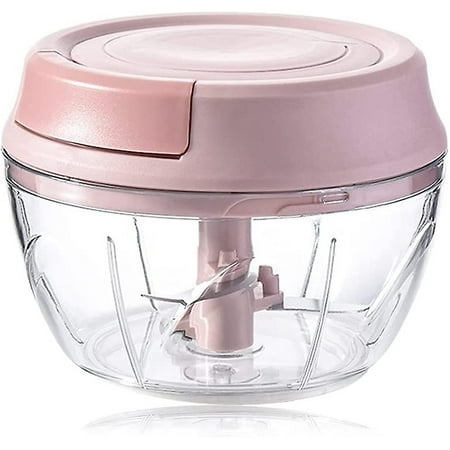 Manual Food Chopper Easy Pull Food Processor Vegetable Slicer Blender ...