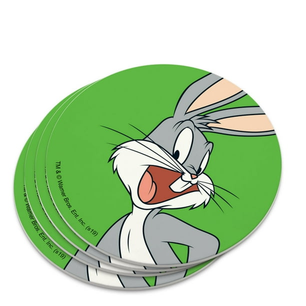 Looney Tunes Bugs Bunny Novelty Coaster Set - Walmart.com - Walmart.com