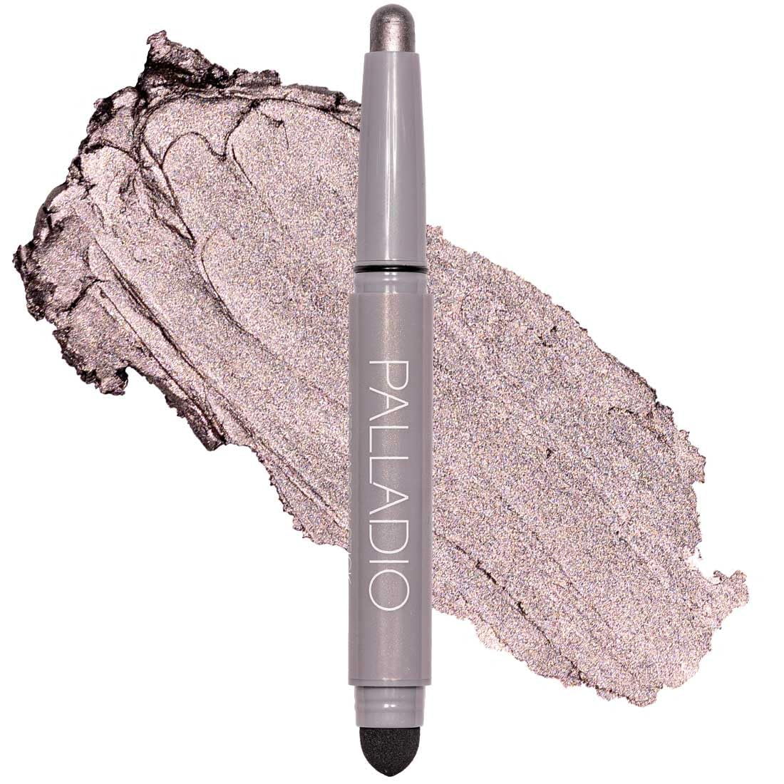 Palladio Waterproof Eyeshadow Stick with Blending Sponge, Long Lasting ...