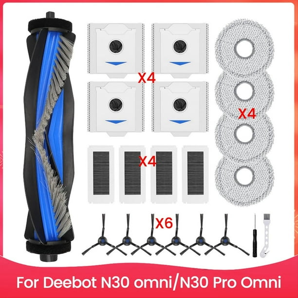 Kit de Accesorios para Aspiradoras Robot para N30 Omni y N30 Pro Omni ...