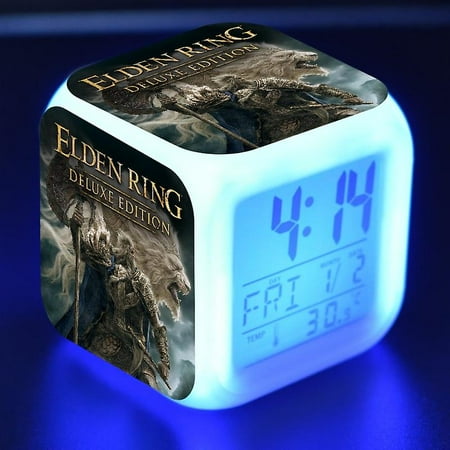 Ancient Ring, Elder Ring, Eldon Ring Led Luminous Alarm Clock-style 19 ...